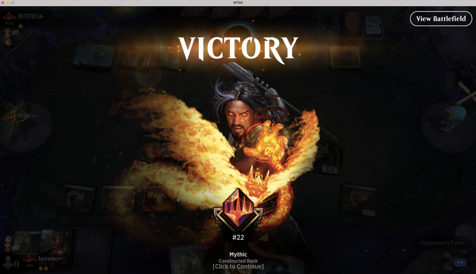 Magic Arena: Mythic #22 (Constructed) – Blog 'n' Roll